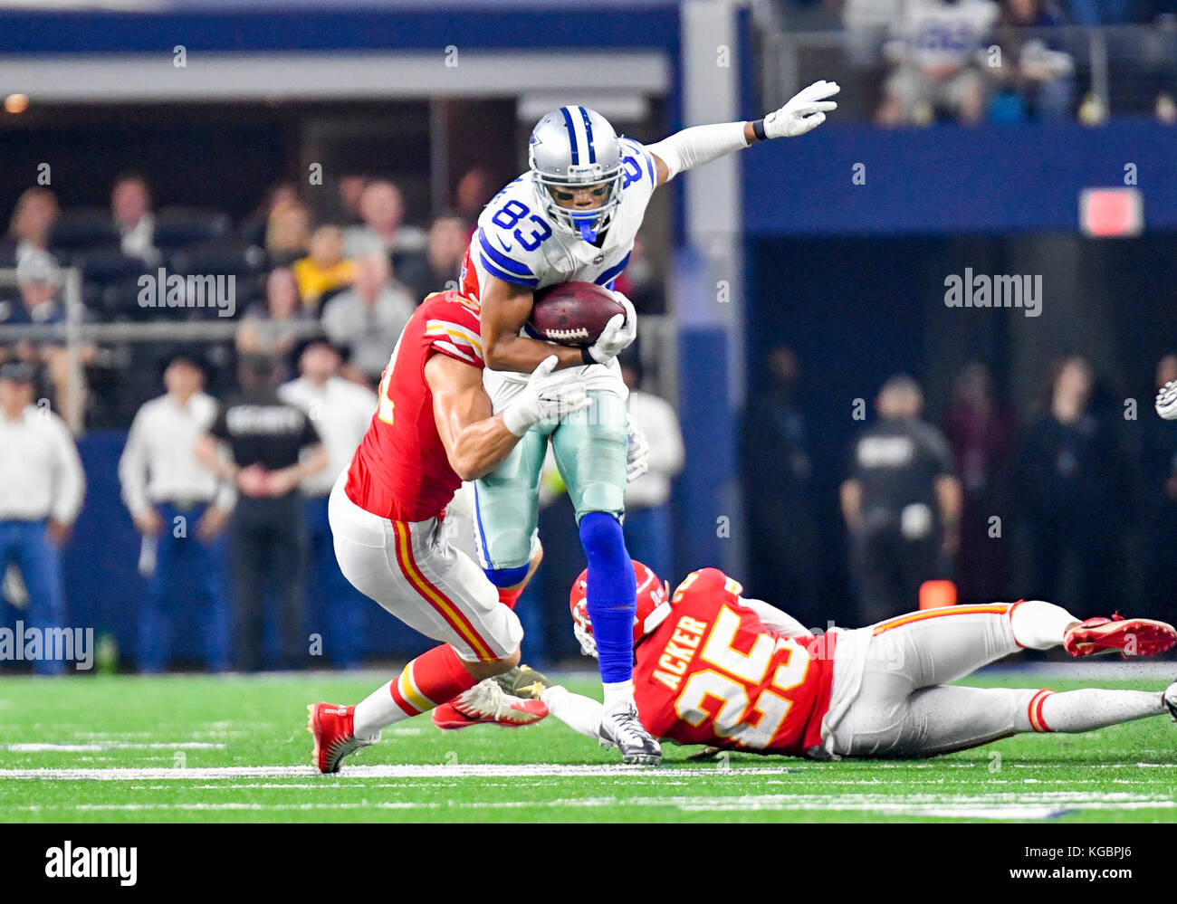 November 05, 2017: Dallas Cowboys wide receiver Terrance Williams #83 ...