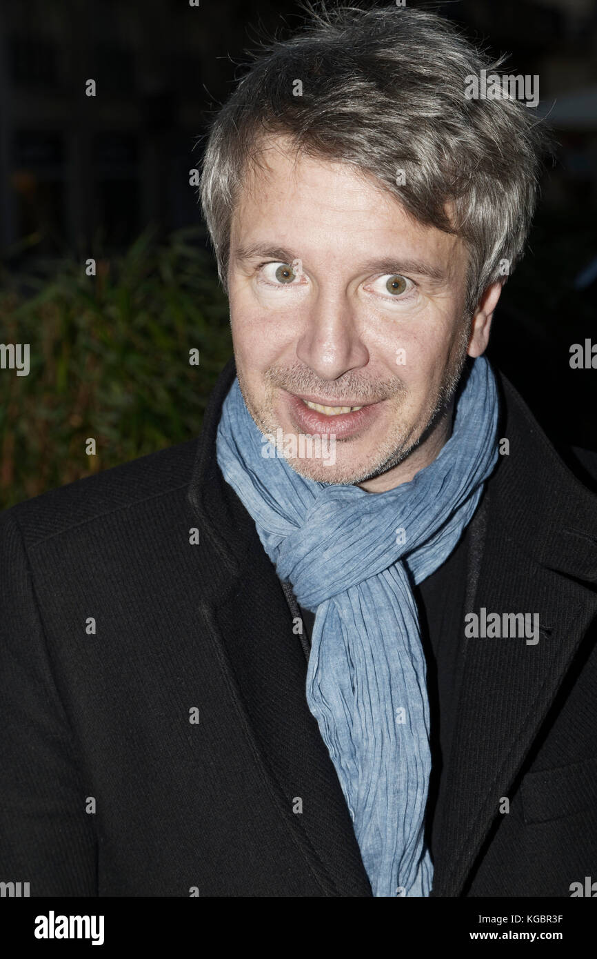 Paris, France. 6th Nov, 2017. Eric Vuillard winner of the Prix Goncourt ...