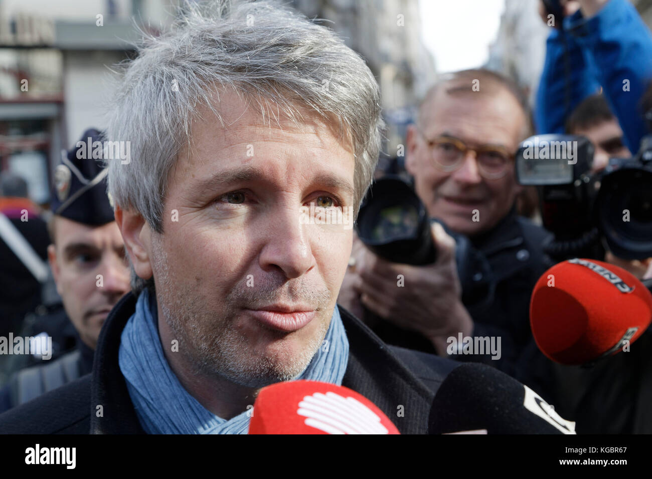 Paris, France. 6th Nov, 2017. Eric Vuillard winner of the Prix Goncourt ...