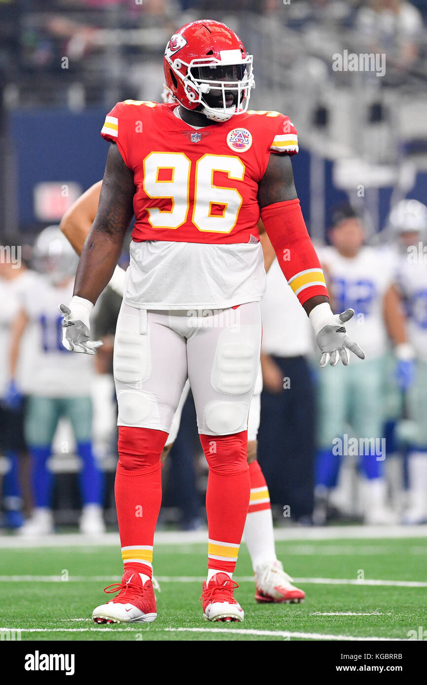 Arlington, Texas, USA. 5th Nov, 2017. Kansas City Chiefs defensive ...