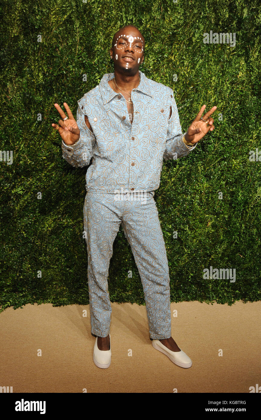 New York, NY, USA. 6th Nov, 2017. Young Paris at the 14th Annual CFDA ...