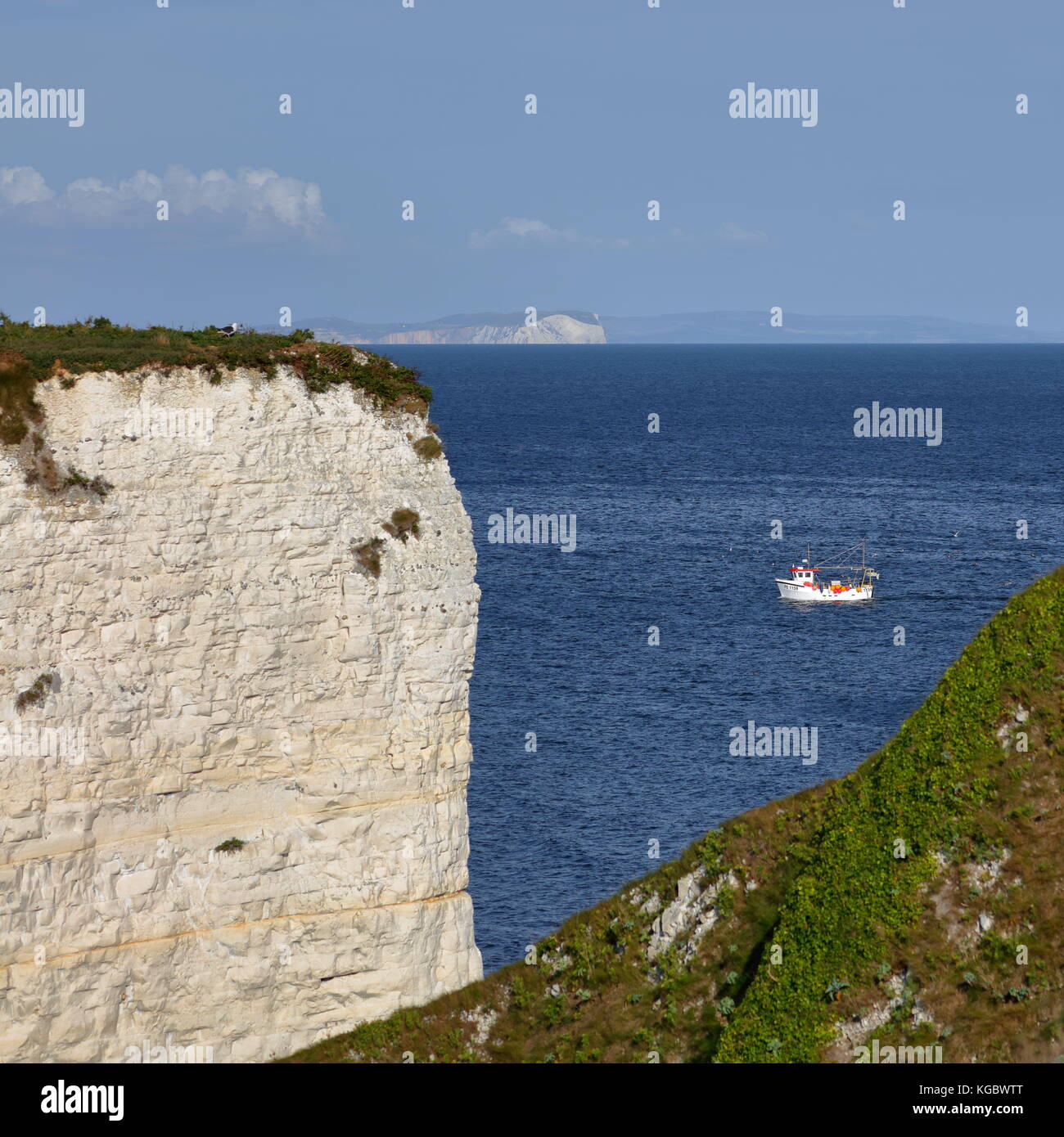 Old harry rocks from swanage hi-res stock photography and images - Alamy
