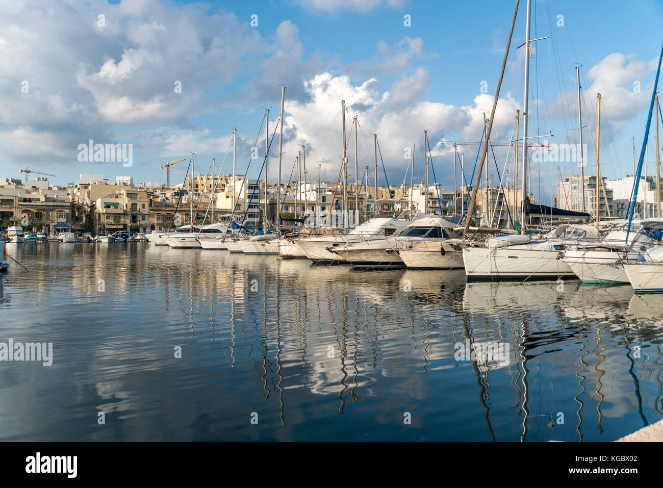 Msida marina malta hi-res stock photography and images - Alamy
