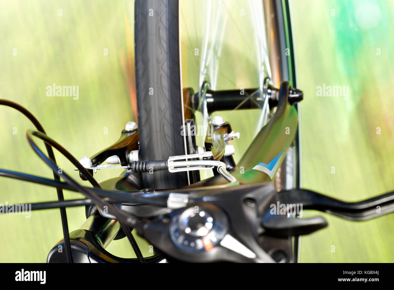 Detail caliper suspension fork hi-res stock photography and images - Alamy
