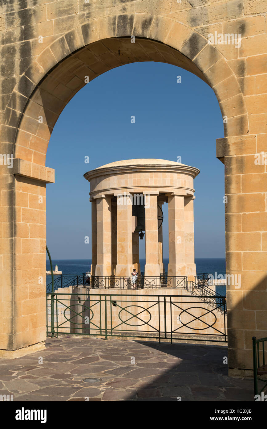 Siege Bell Memorial, Valletta, Malta | Siege Bell Memorial, Valletta ...