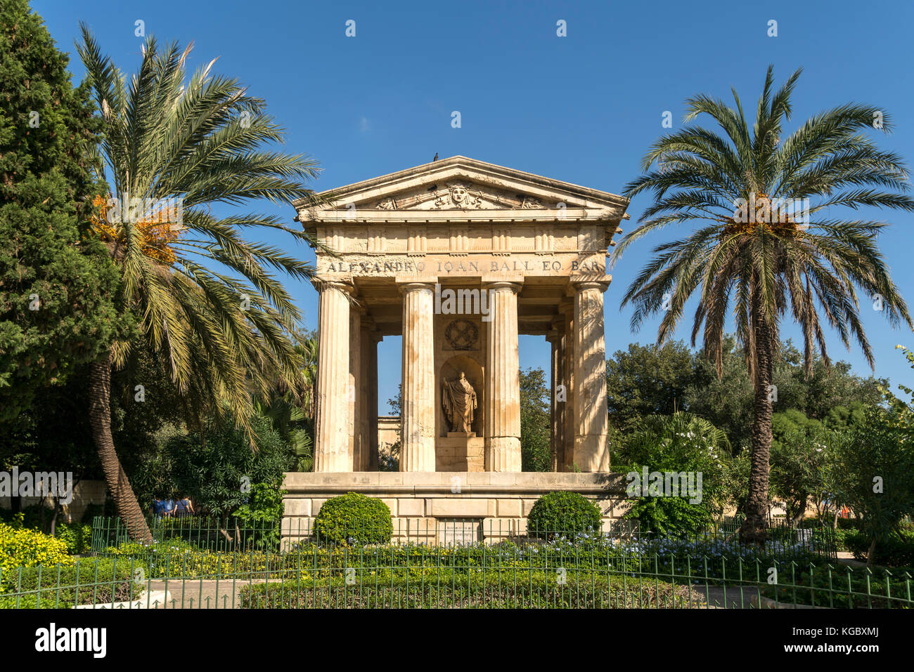 Alexander Ball Denkmal in Form eines neoklassizistischen Tempels, Lower ...