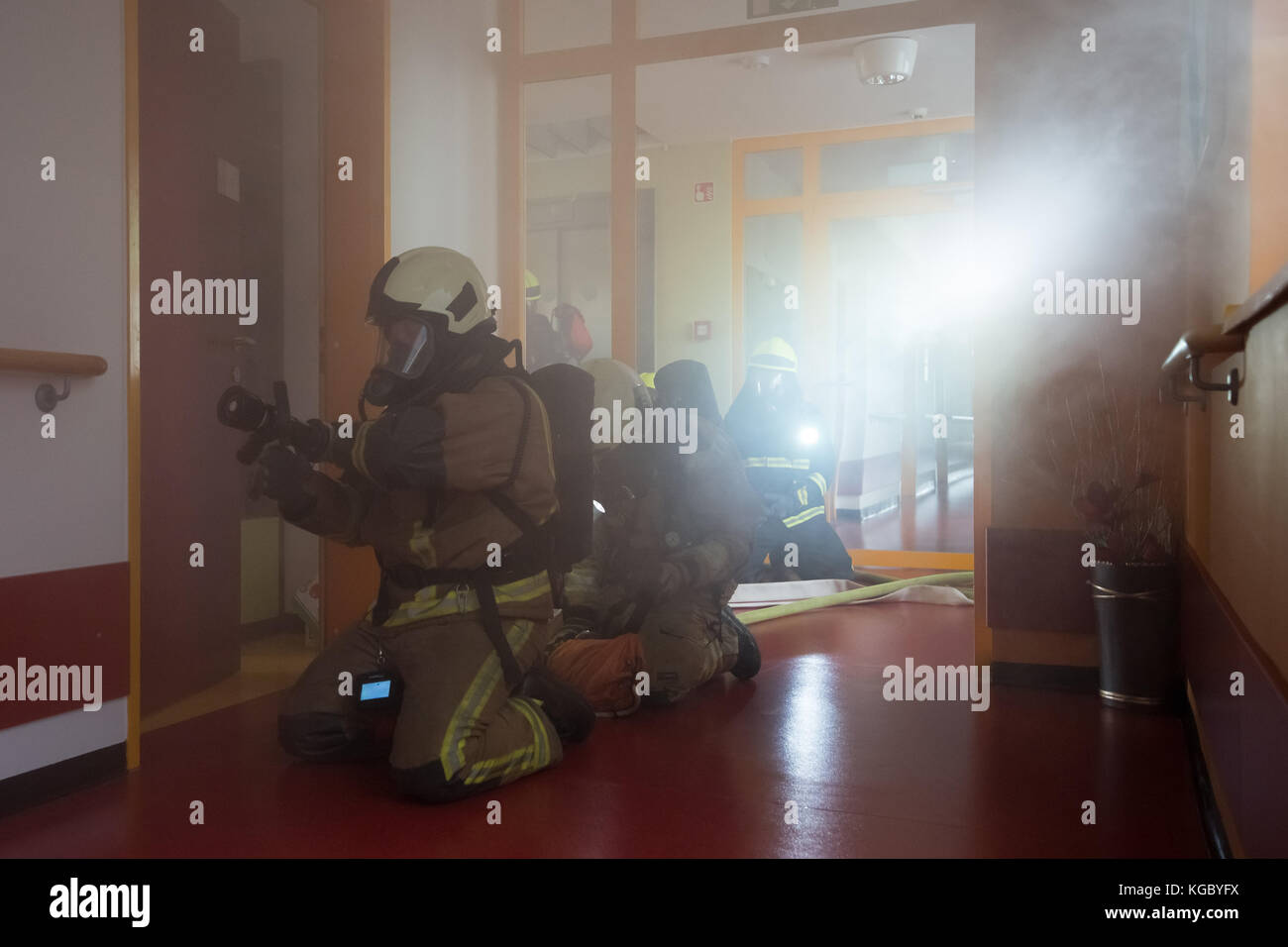 Fire department training hi-res stock photography and images - Alamy