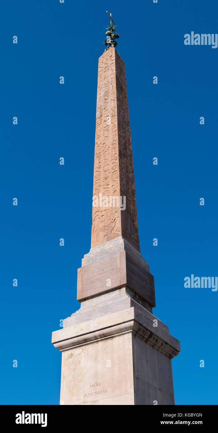 The Sallustian Obeslisk, a Roman made replica of an Egyptian Obelisk ...