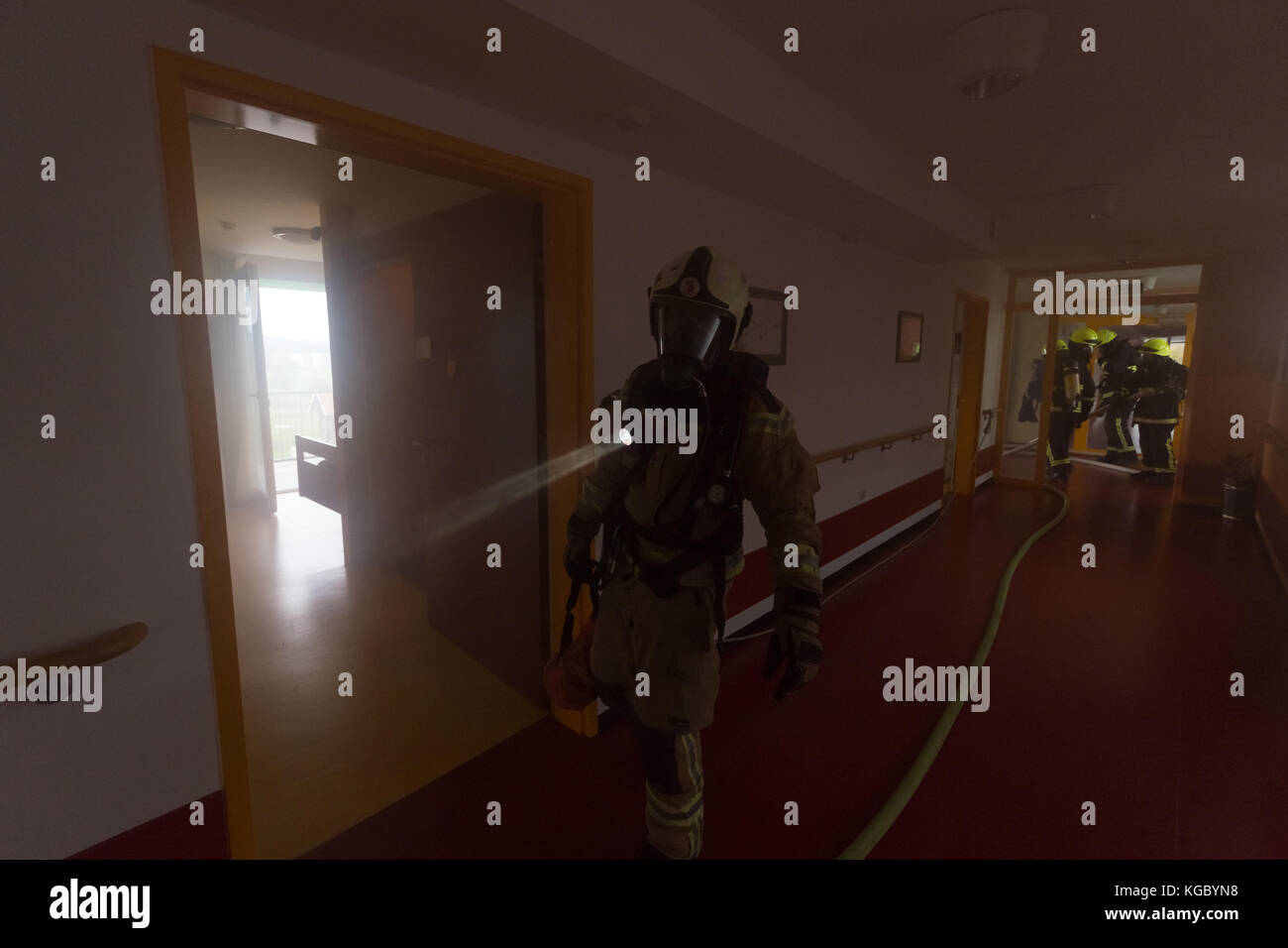 Fire department training hi-res stock photography and images - Alamy