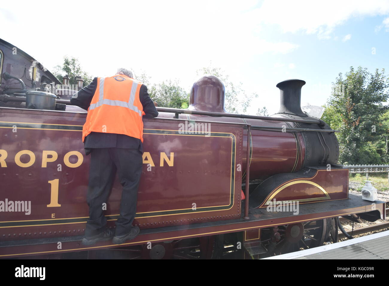 Amersham Steam Trains 2017 Stock Photo - Alamy