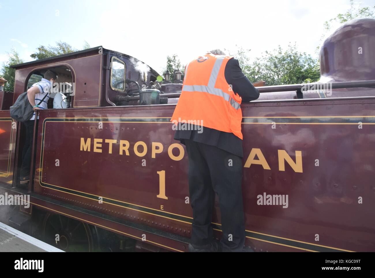 Amersham Steam Trains 2017 Stock Photo - Alamy
