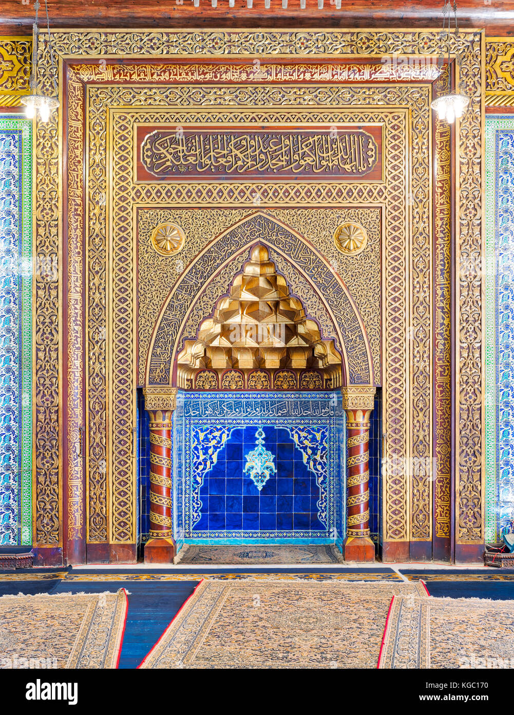 Blue Mosque Interior Mihrab High Resolution Stock Photography and ...