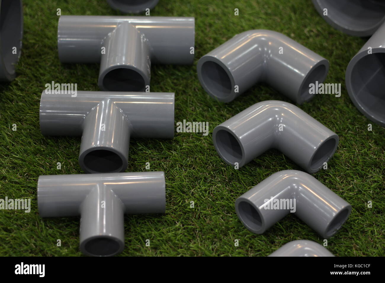 elbow and three way PVC Pipe fittings connectors for plumbing and ...