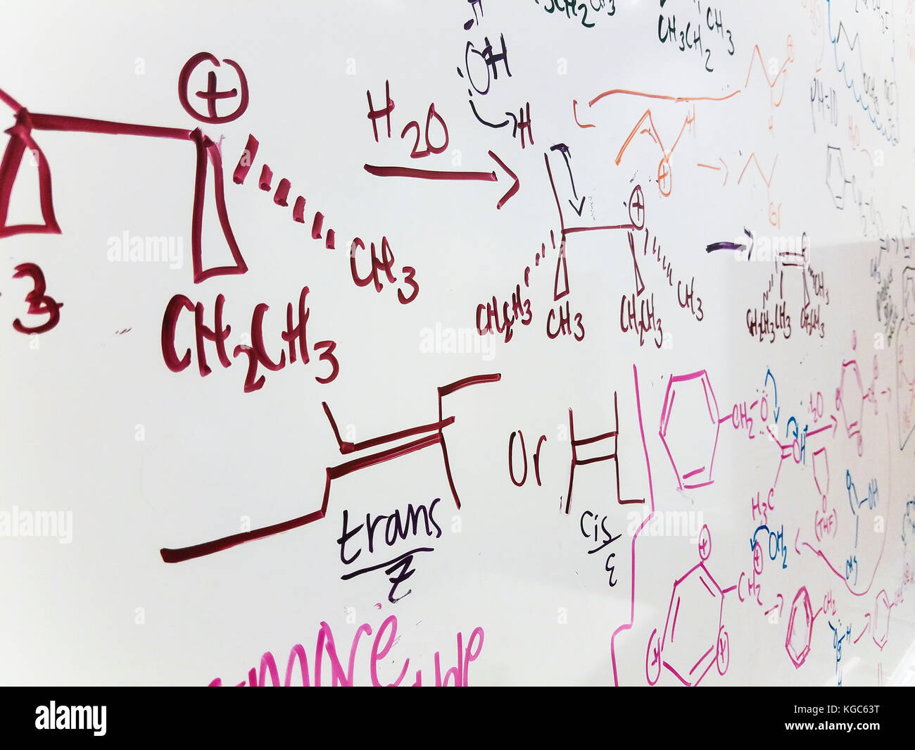 Calculations On Whiteboard