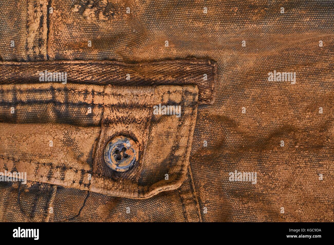 Trousers with mud Stock Photo - Alamy