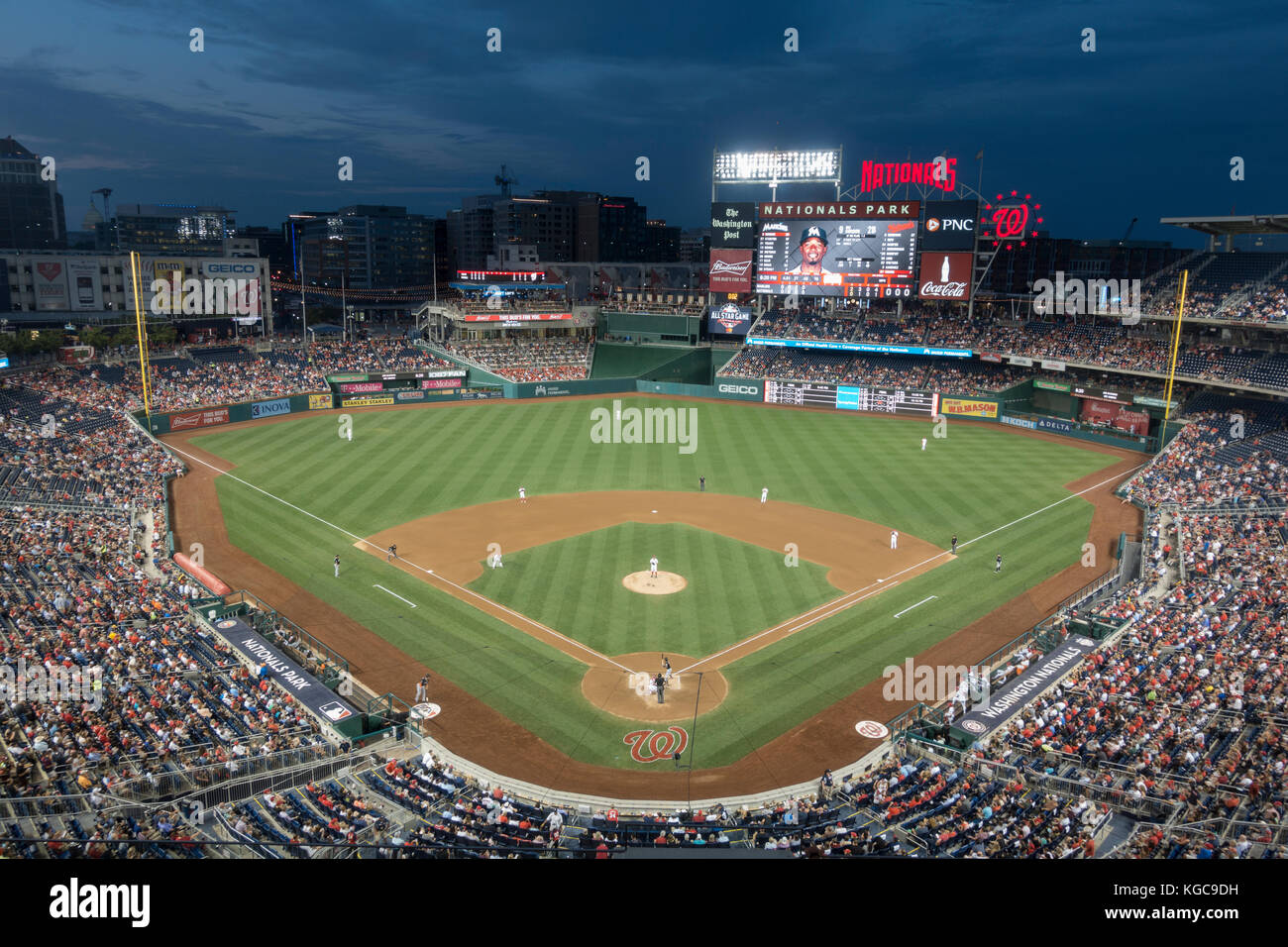 Nationals park baseball hi-res stock photography and images - Alamy