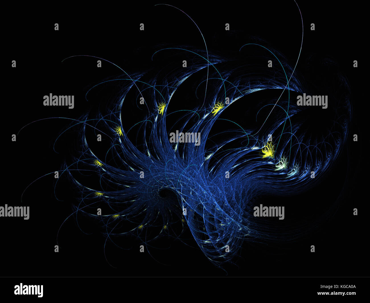 Delicate caress is a complex computer generated image for a elegant ...