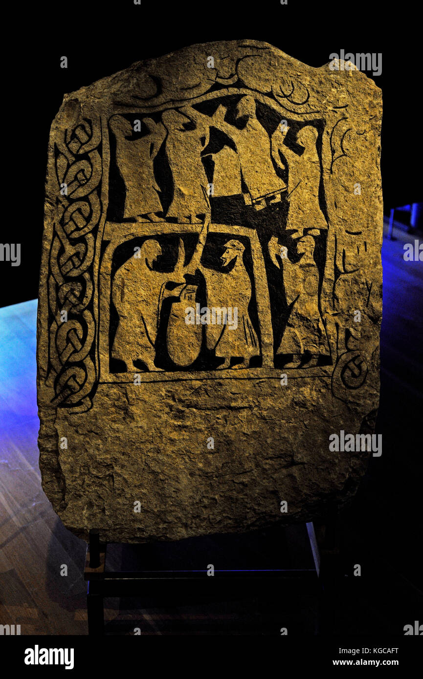 Gotland rune stone hi-res stock photography and images - Alamy