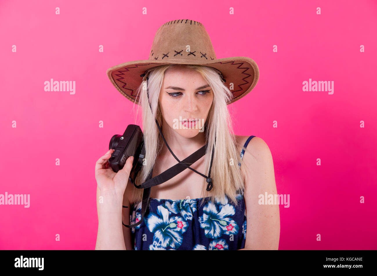 Female photographer explorer Stock Photo - Alamy