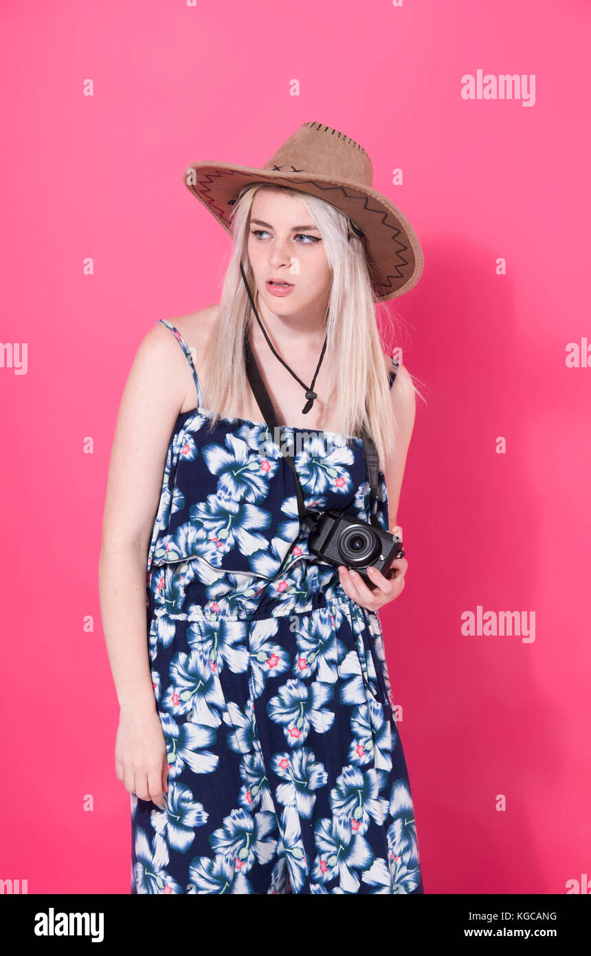 Female lady photographer Stock Photo - Alamy