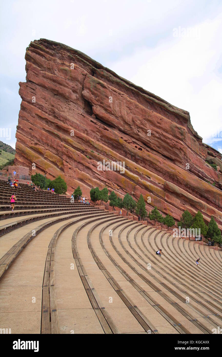 Red rocks music denver hi-res stock photography and images - Alamy