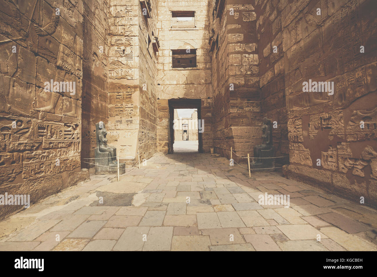 Temple of Medinet Habu, dedicated to Rameses III. - UNESCO World ...