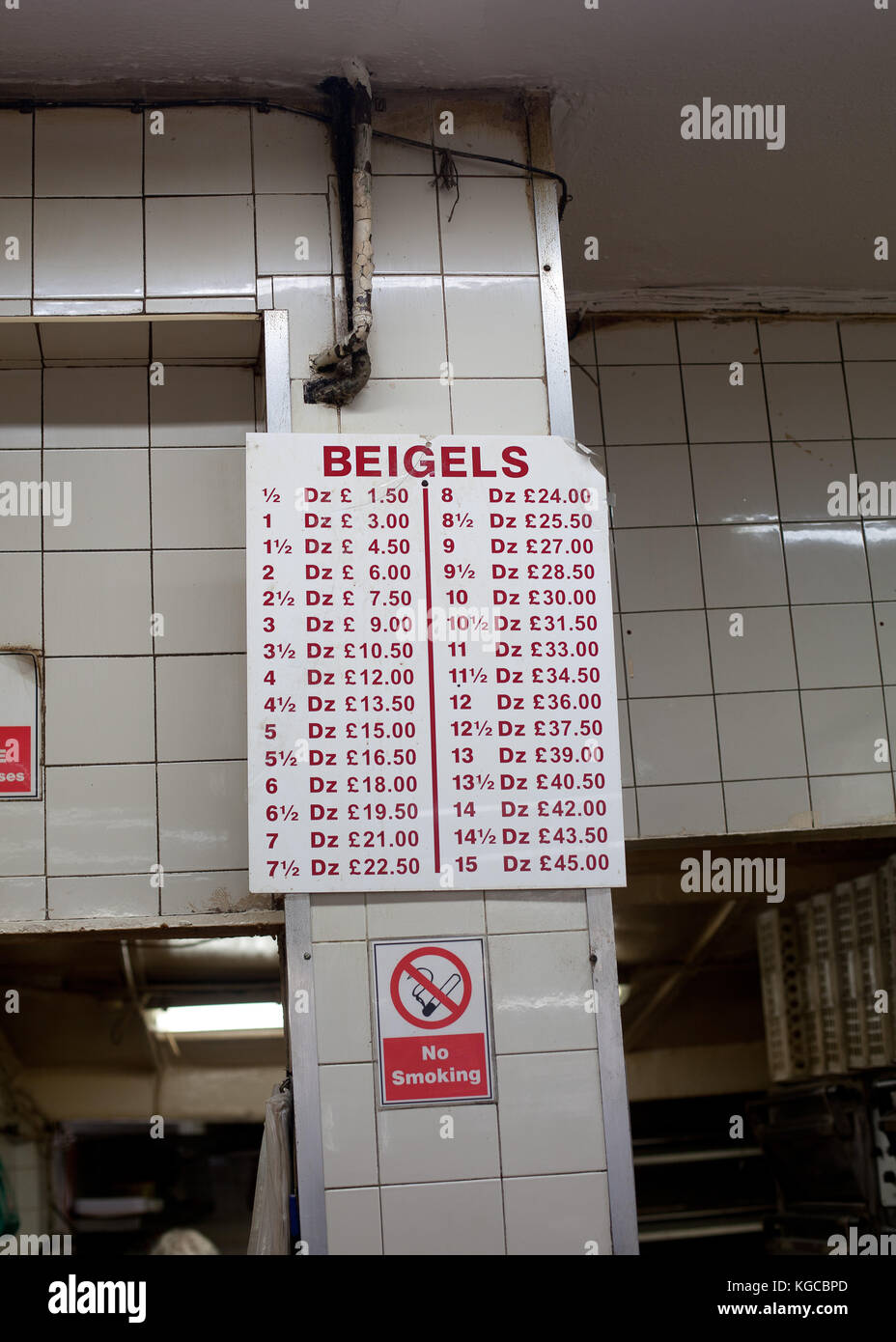 London bagel store hi-res stock photography and images - Alamy