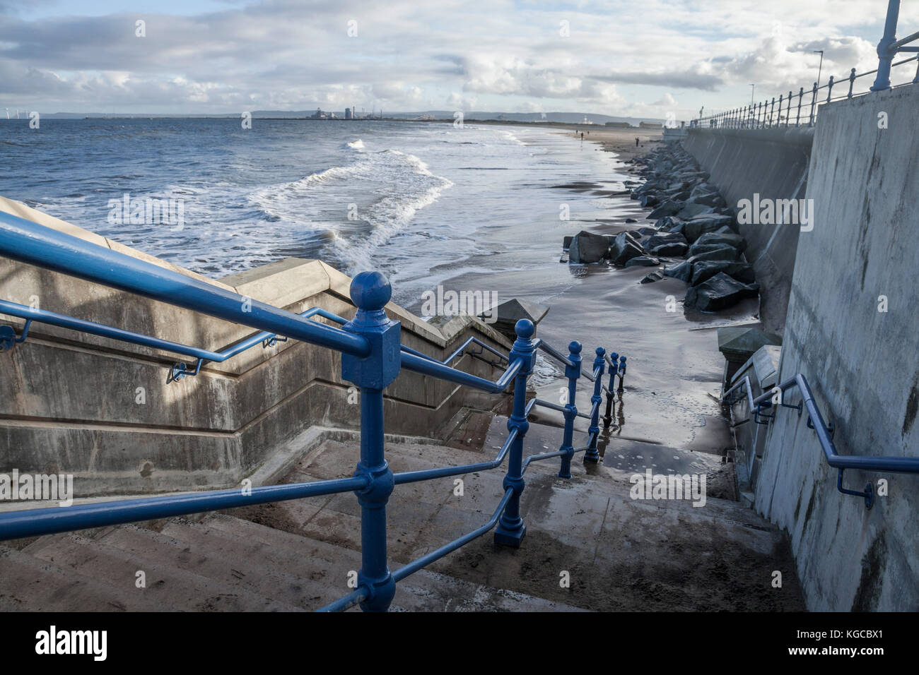 Seaton carew seaside promenade hi-res stock photography and images - Alamy