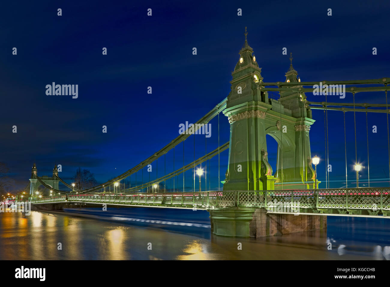 Hammersmith Bridge, London Stock Photo - Alamy