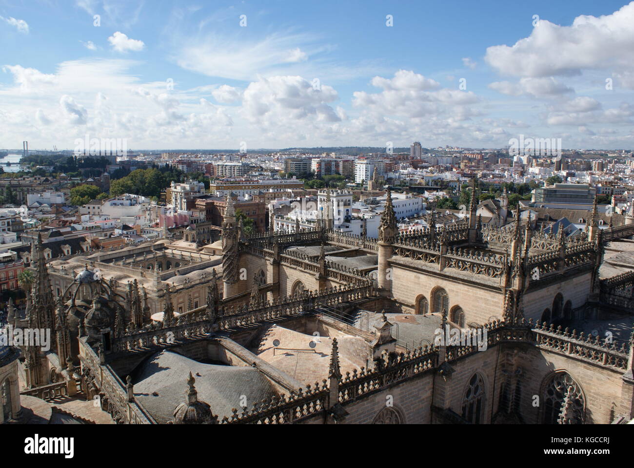 Seville city skyline hi-res stock photography and images - Alamy