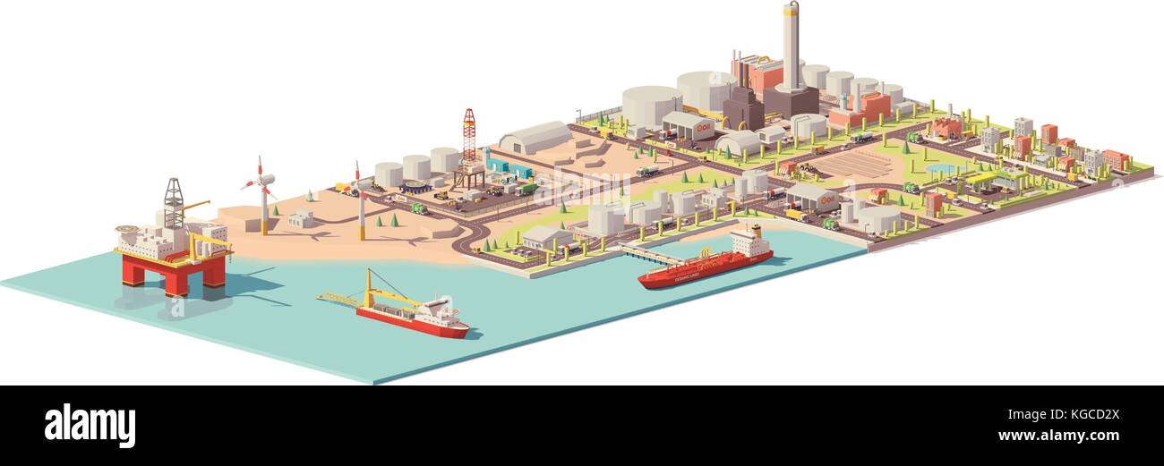 Vector oil extraction and consumption infographic Stock Vector Image ...