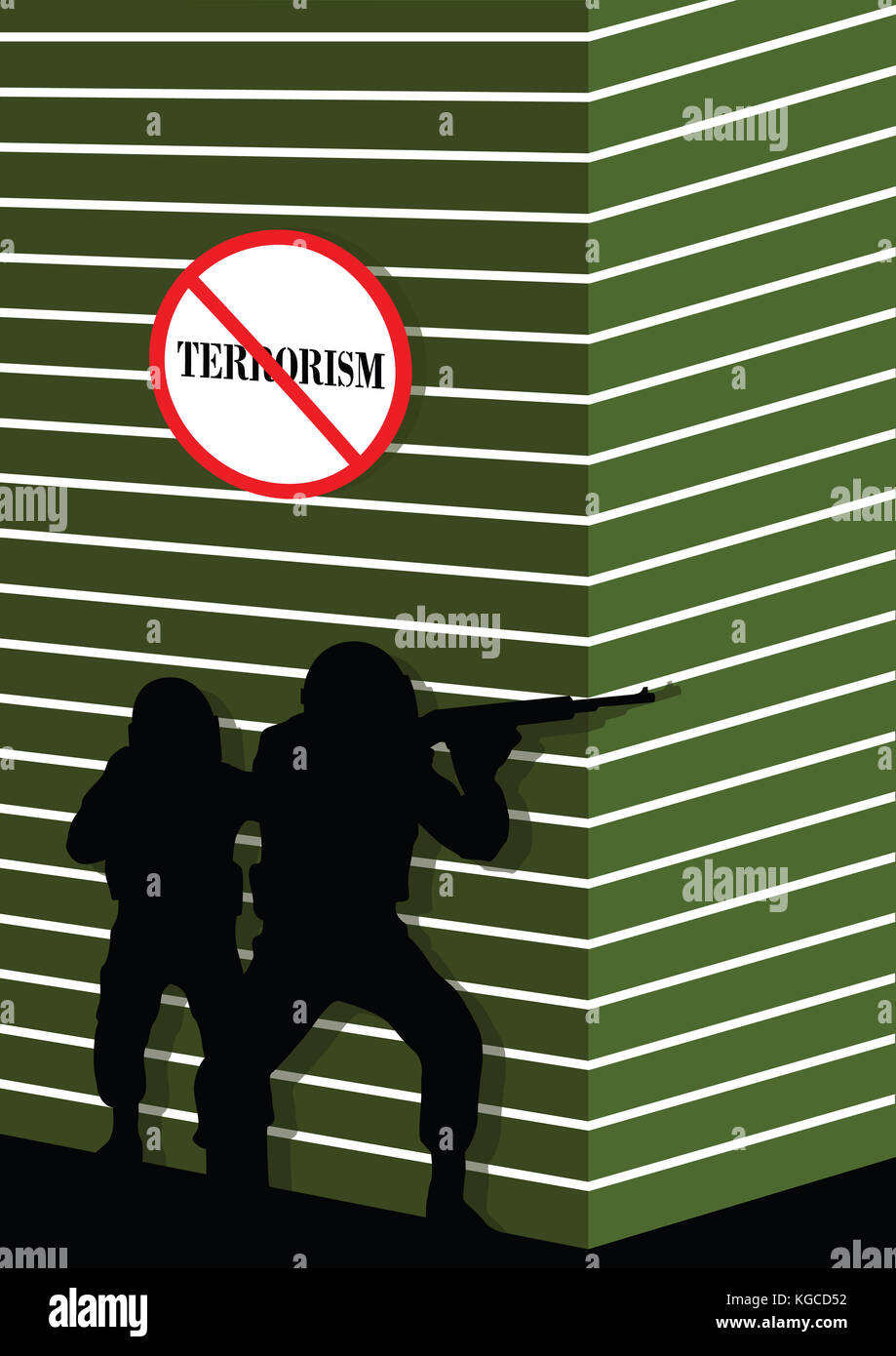 Booklet, a template against terrorism Stock Photo - Alamy