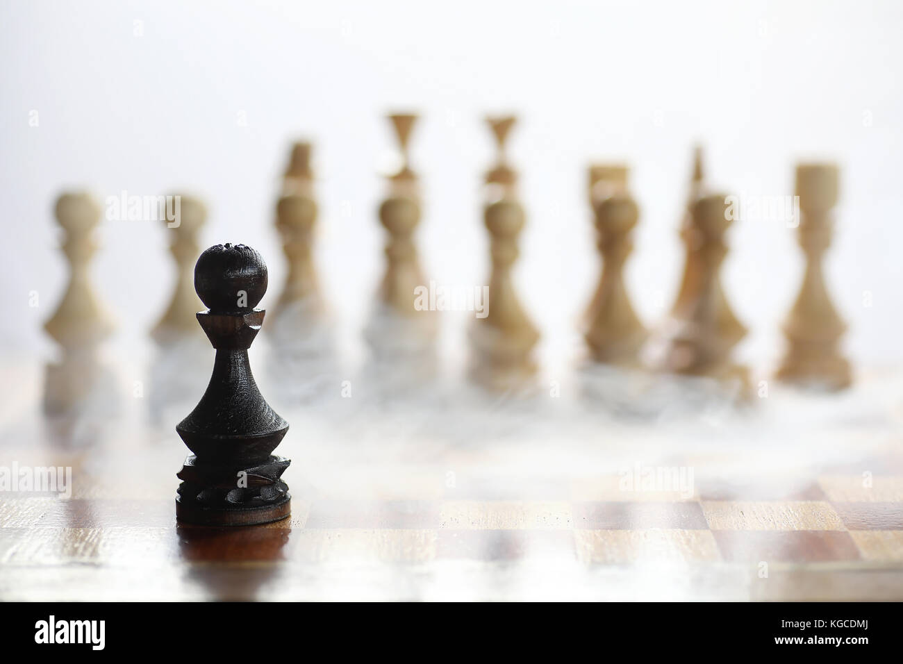 The concept of the chess game Stock Photo - Alamy