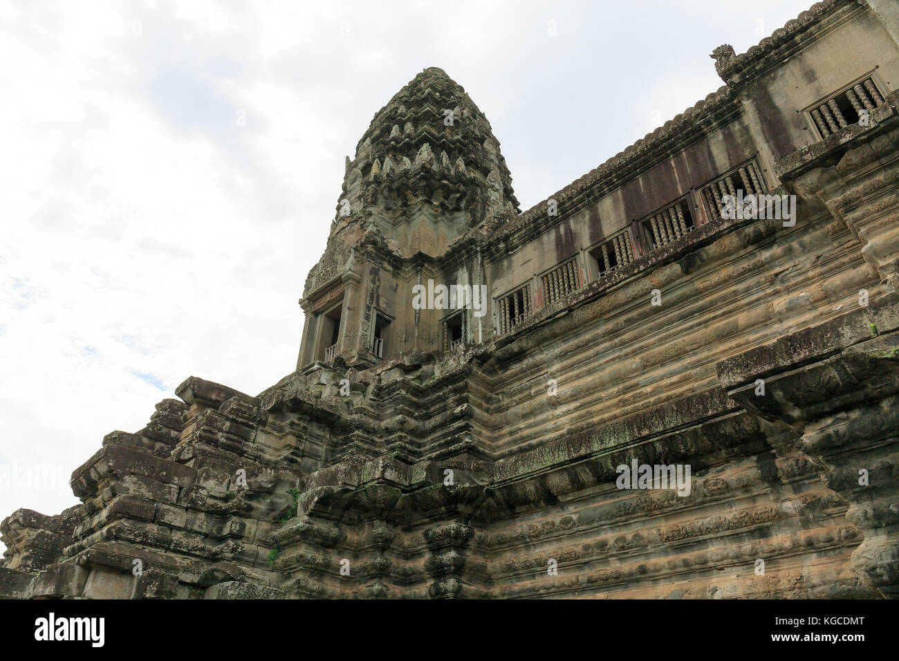 One of the Five Towers of Angkor Wat Temple in Cambodia Stock Photo - Alamy