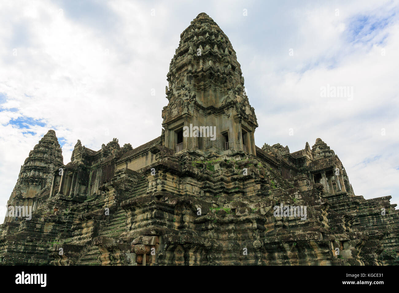 Towers of Angkor Wat Temple in Cambodia Stock Photo - Alamy