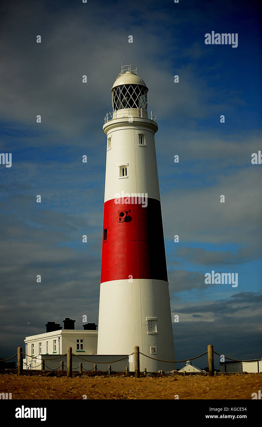 Portland Bill Lighthouse Stock Photo - Alamy