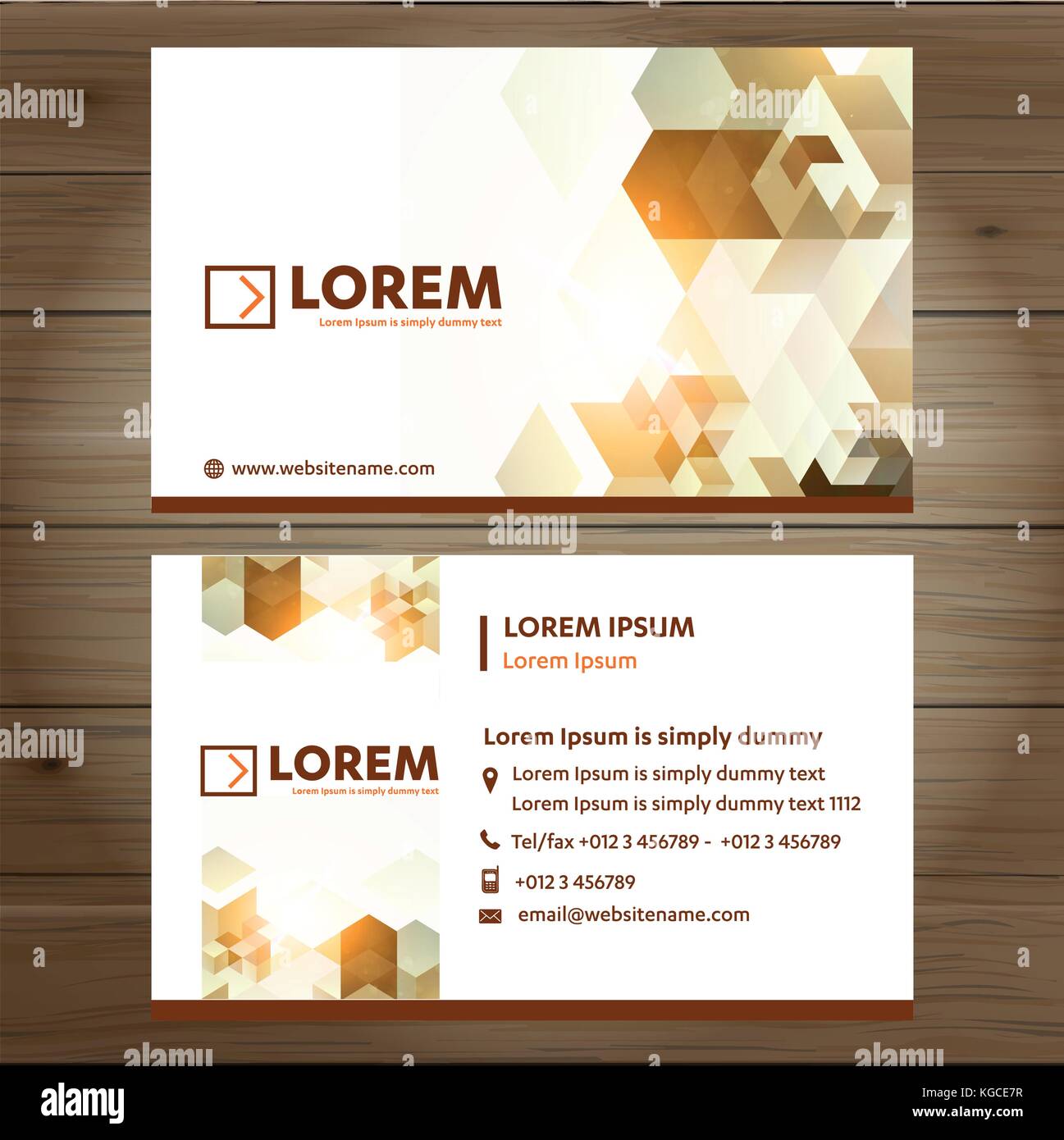 Business card Vector Template, Tech Logo Link Network, Visiting Card ...