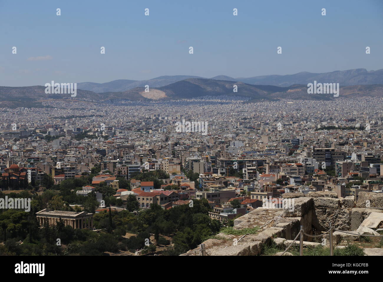 View of Athens, Greece Stock Photo - Alamy