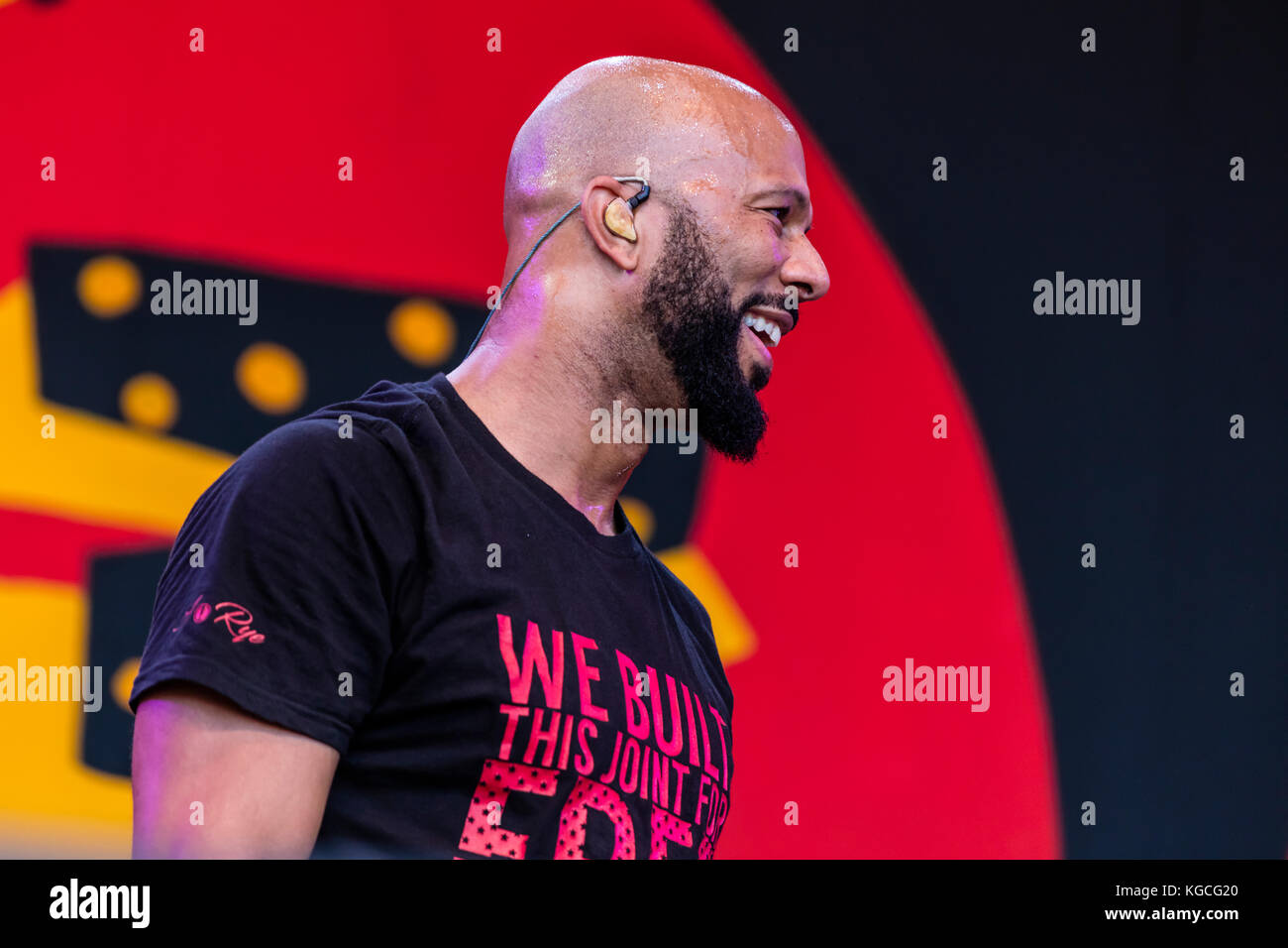 Hip hop artist COMMON performce on the main stage - 60th MONTEREY JAZZ ...
