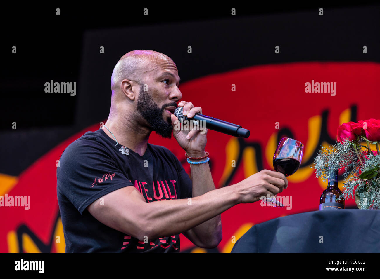 Hip hop artist COMMON performce on the main stage - 60th MONTEREY JAZZ ...