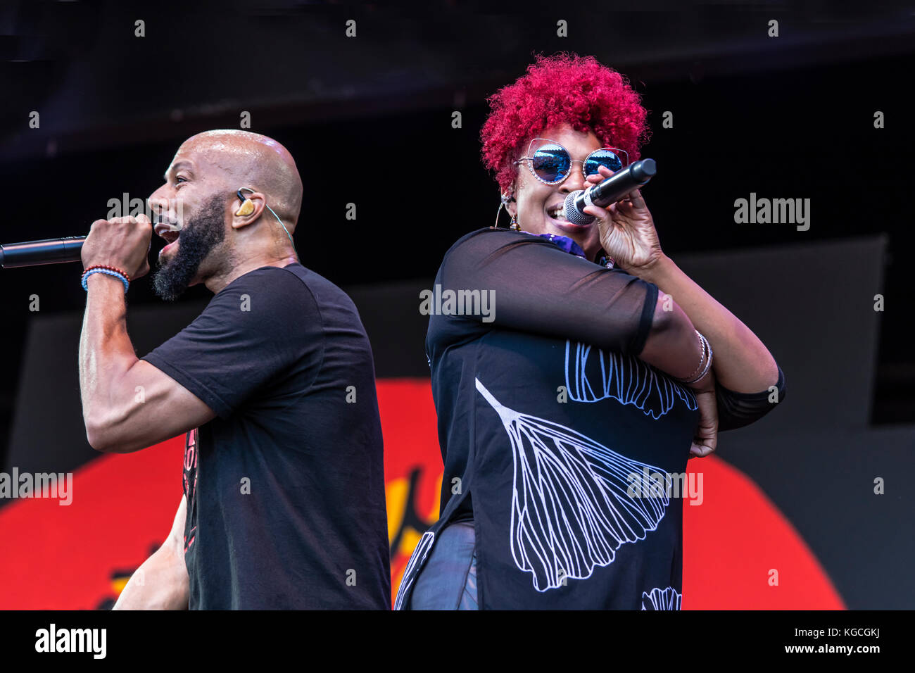 Hip hop artist COMMON performce on the main stage - 60th MONTEREY JAZZ ...