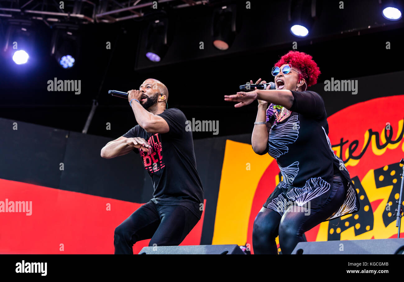 Hip hop artist COMMON performce on the main stage - 60th MONTEREY JAZZ ...