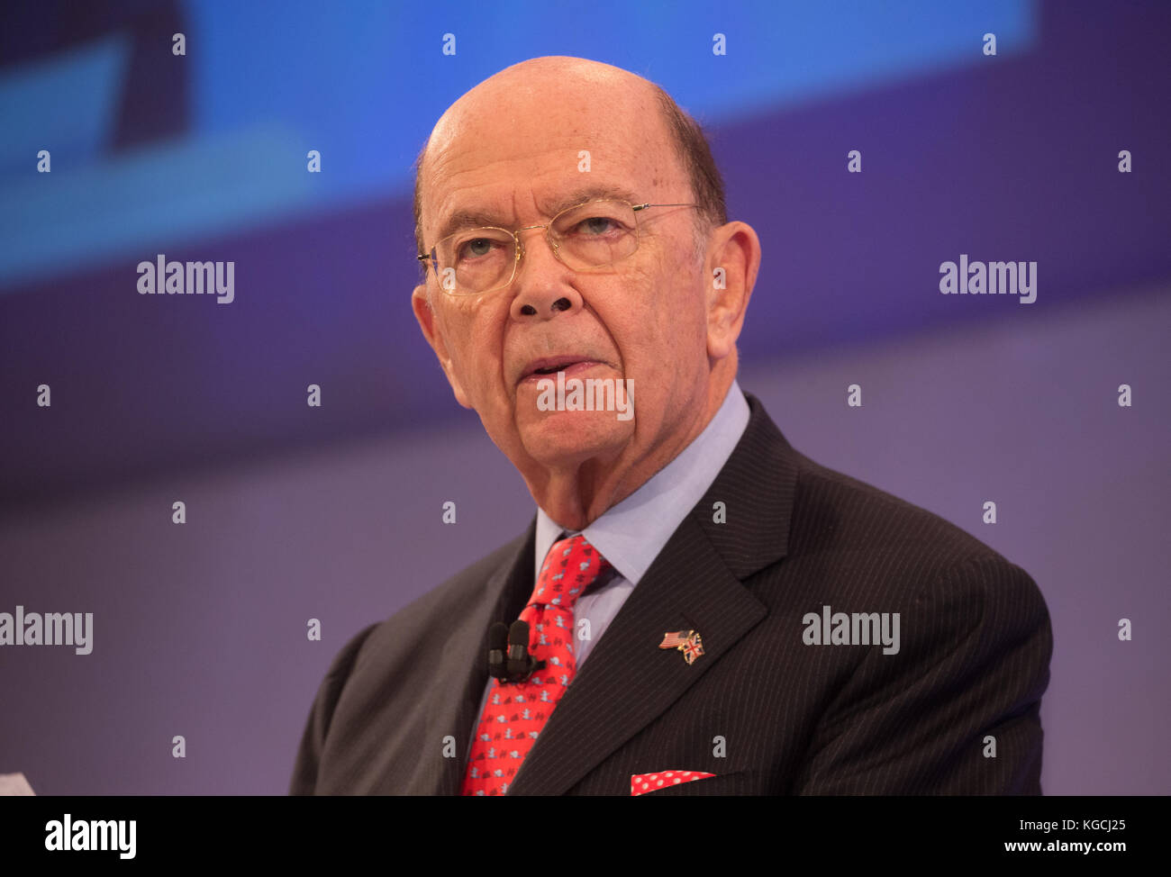 United states secretary commerce wilbur ross speaks annual cbi ...