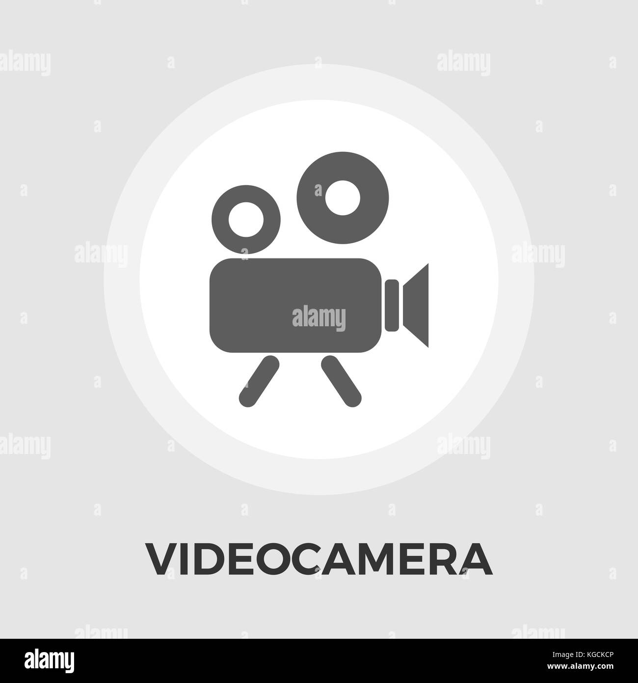 Video Camera Flat Icon Stock Vector Image & Art - Alamy