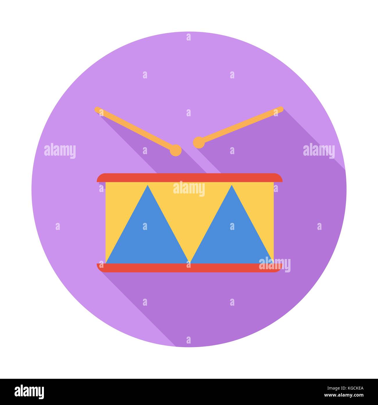 Drumming bass drum Cut Out Stock Images & Pictures - Alamy