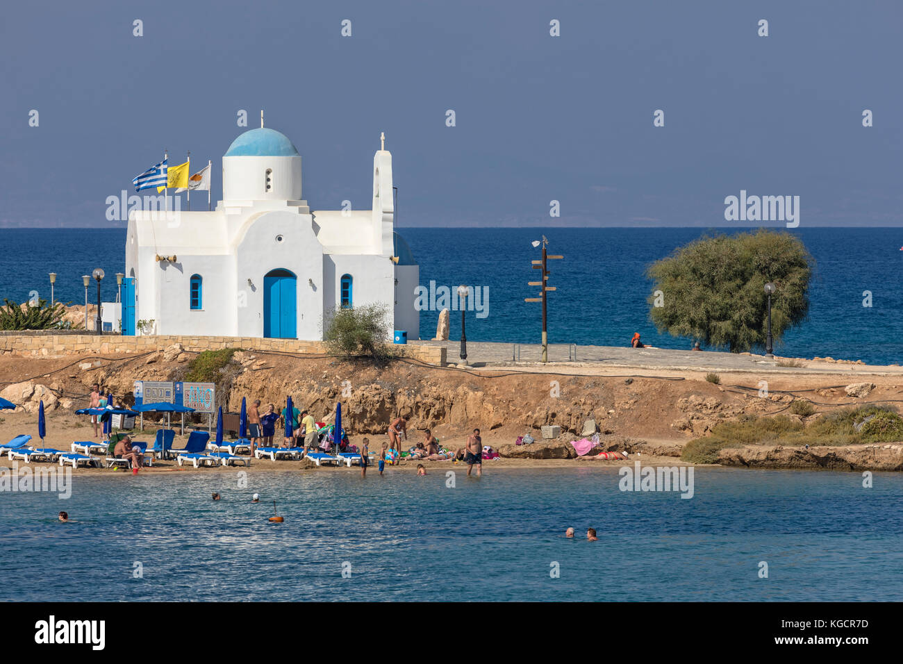 Church protaras cyprus hi-res stock photography and images - Alamy
