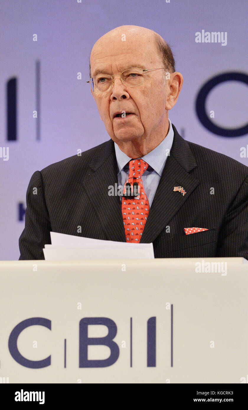 United states secretary commerce wilbur ross speaks annual cbi ...