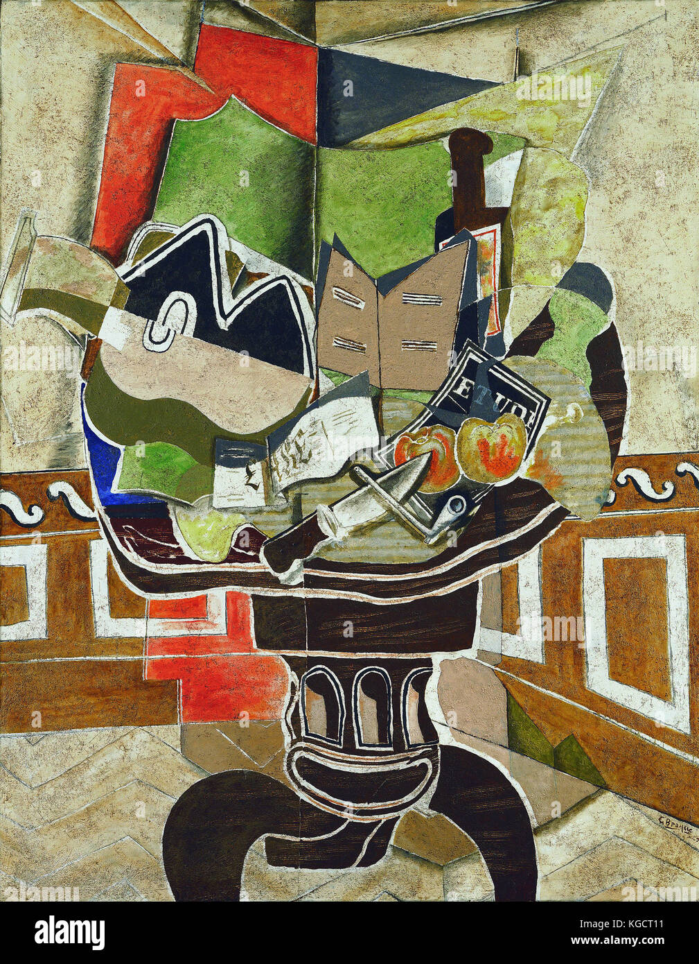 Georges braque table hi-res stock photography and images - Alamy
