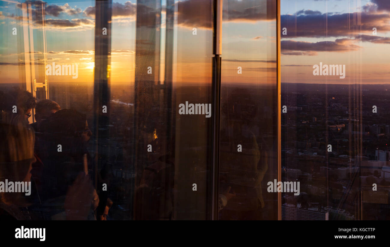 View from the Shard, The Shard, also referred to as the Shard of Glass ...