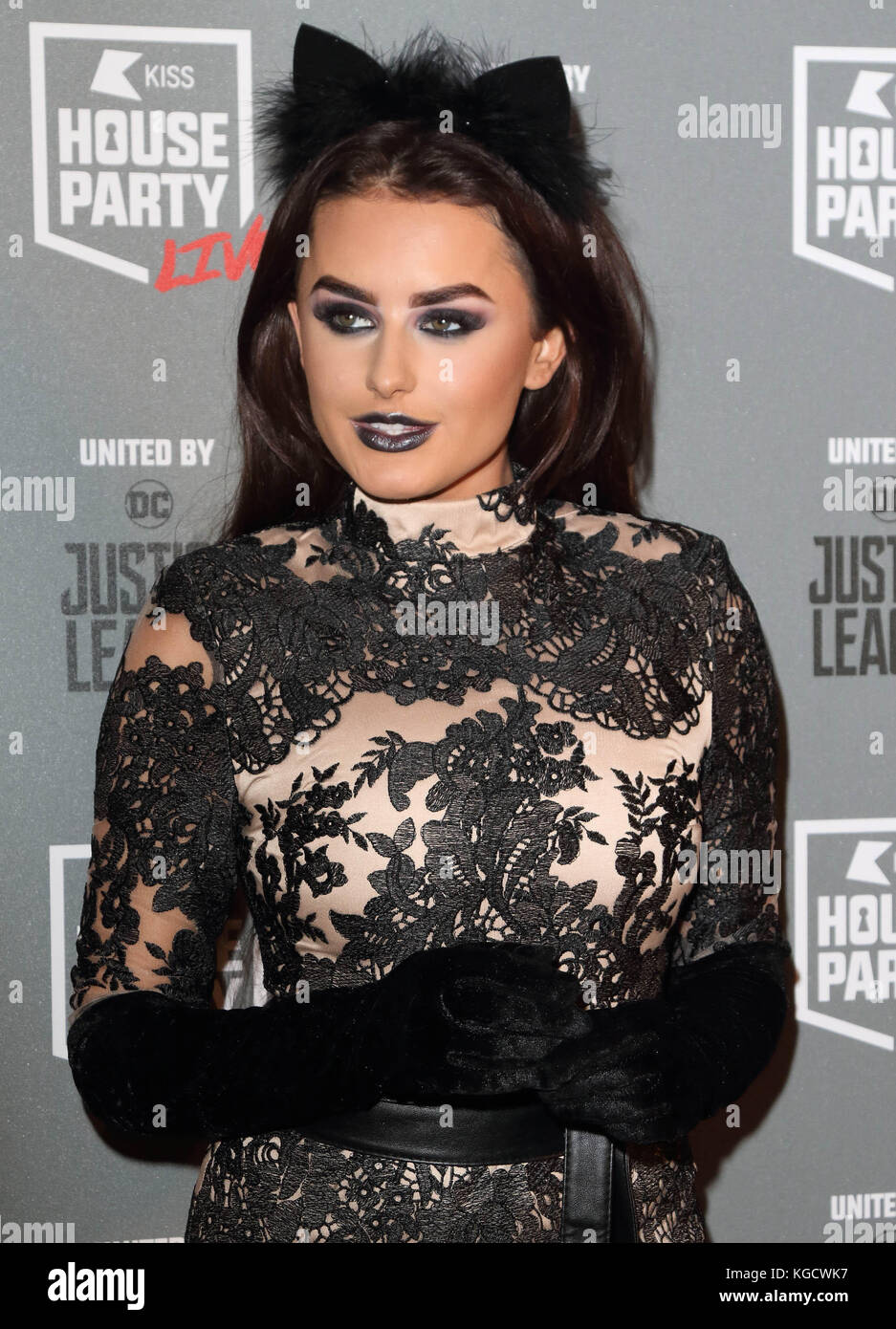 London, UK. Amber Davies at KISS House Party at SSE Arena Wembley ...
